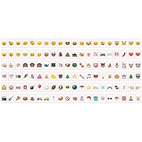 Buy Ginger Snap 120 Piece Spare Letter Pack Coloured Emoji, Characters ...