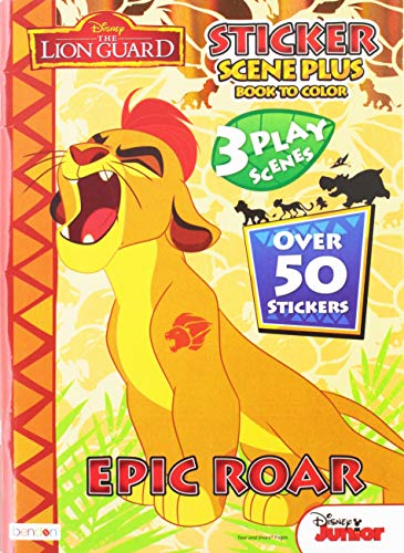 Lion Guard Sticker Scene With Foil: Bendon: 9781505020922: Amazon.com ...