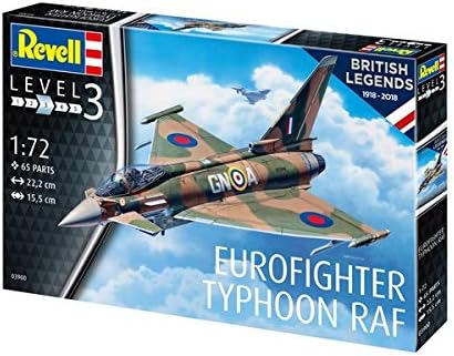 Modern Style Eurofighter Typhoon (British Legends) 1:72 Revell Model ...