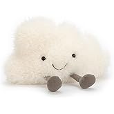 Amazon.com: Jellycat Amuseables Storm Cloud Stuffed Toy, 10 inches ...