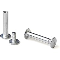 Amazon.com : TRUBIND Chicago Screw and Post Sets - 1 inch Post Length ...
