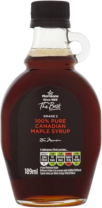 Morrisons The Best Maple Syrup, 189ml: Amazon.co.uk: Grocery