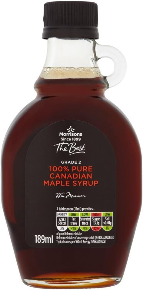 Morrisons The Best Maple Syrup, 189ml: Amazon.co.uk: Grocery