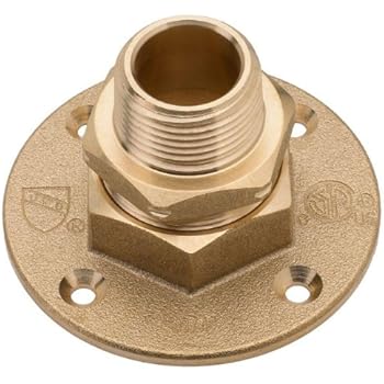 Brass Floor Flange, 3/4" - Pipe Fittings - Amazon.com