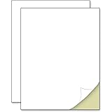 Amazon.com : 30 Sheets, Printable White Sticker Paper, Laser/Inkjet ...