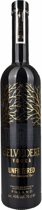 Belvedere Vodka Unfiltered, 70 cl: Amazon.co.uk: Grocery