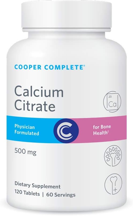 Amazon.com: Cooper Complete - Calcium Citrate Supplement - 500 mg - 120 ...