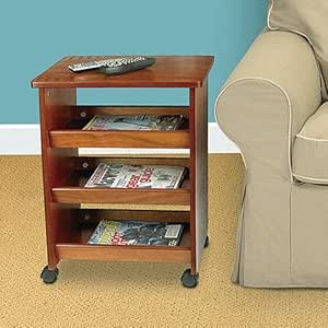 Amazon.com: Rolling Side Table : Home & Kitchen