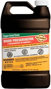 Green Products 33001 Copper Brown Wood Preservative - Household Wood ...