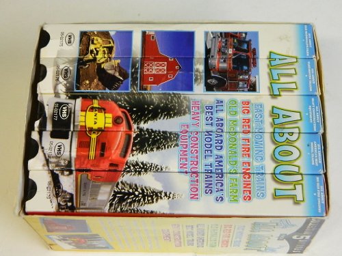 Buy All About- (Vhs 5 Pack) Fast-moving Trains, Big Red Fire Engines ...
