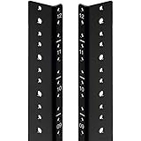 Amazon.com: NavePoint 14U Vertical Rack Rail Pair DIY Kit with Hardware ...