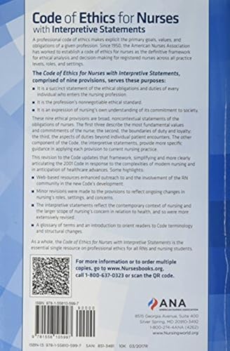 Code Of Ethics For Nurses