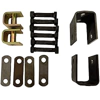 Amazon.com: One Single Axle Trailer Spring Hanger Kit Fits Axles with 1 ...