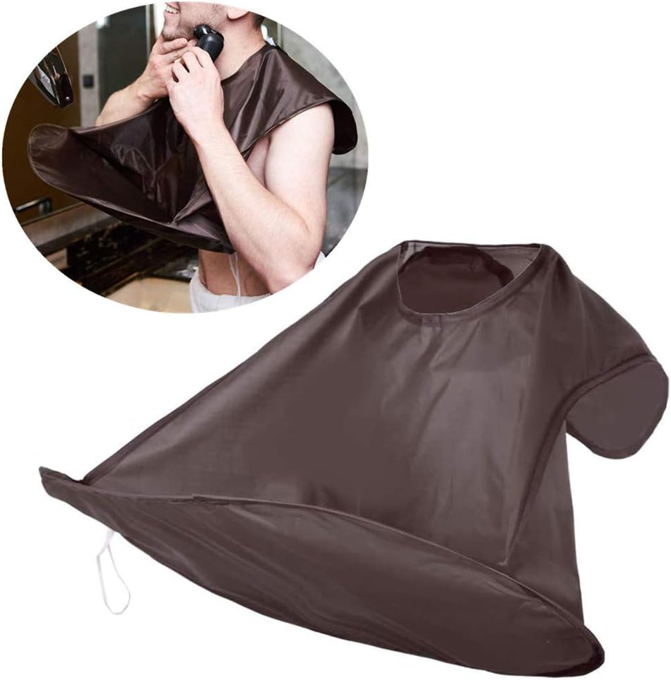 WPCASE Beard Apron Beard Bib Barber Cape Hairdressing Gown Barbers Cape ...