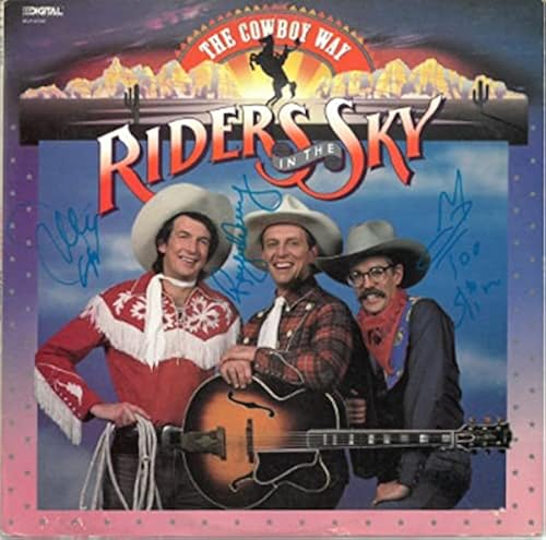 Athlon Sports CTBL-028864 Riders in The Sky Signed 1987 The Cowboy Way ...