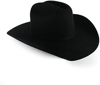 Resistol 5X The Challenger Black Cattlemen Felt Cowboy Hat at Amazon ...