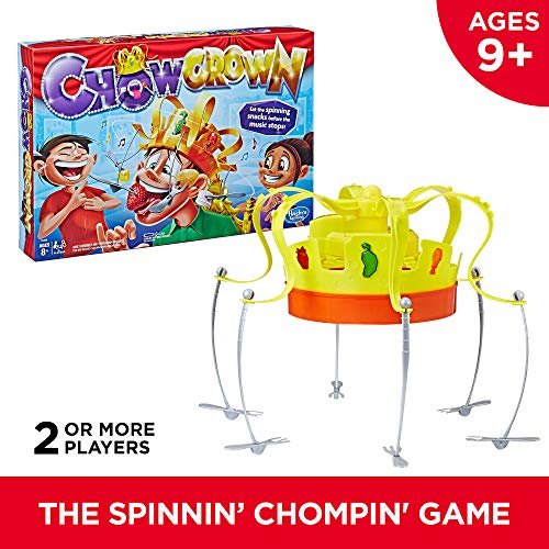 Chow Crown Game Kids Electronic Spinning Crown Snacks Food Kids ...