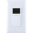 Amazon.com: GE SunSmart Digital in-Wall Timer, Daily ON/Off Times ...