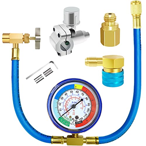 Refrigerator Freon Recharge Kit, R134a Refrigerant Recharge Kit, A/C ...