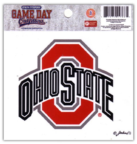 Amazon.com : NCAA Ohio State Buckeyes Small Window Decal/Stickers, One ...