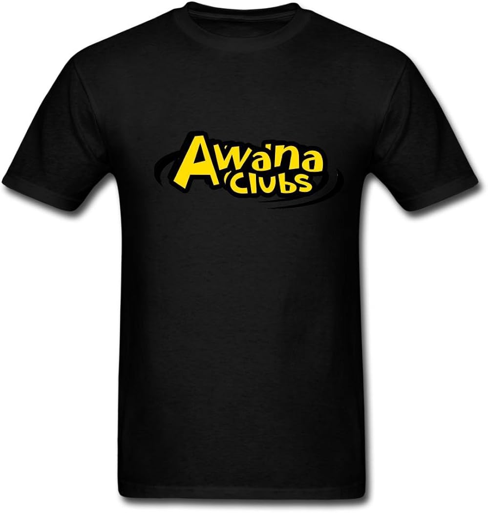 Amazon.com: Best Quality Custom Special Men's awanaclubs 20logo T ...