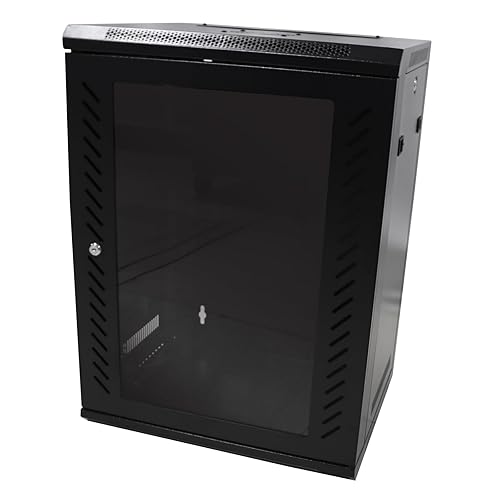 Steel Network Cabinet 15U with Fan, self-contained,15U Server Cabinet ...