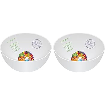Amazon.com: Portion Control Weight Loss Aid Measure up Bowls Set of 2 ...