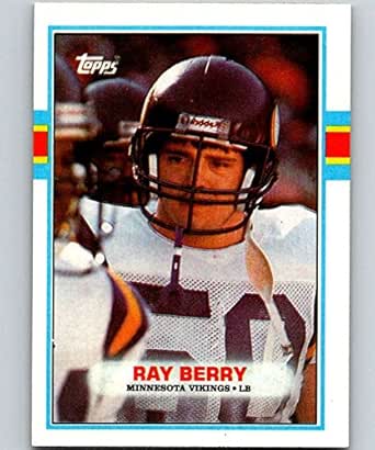Amazon.com: 1989 Topps #80 Ray Berry Vikings NFL Football: Collectibles ...