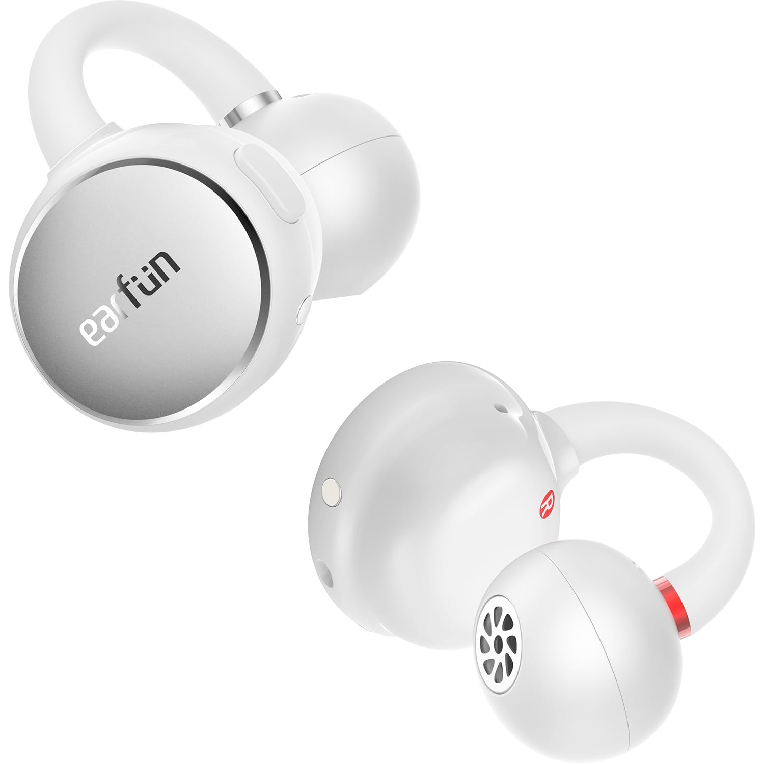 EarFun Clip Open Ear Earbuds, Wireless Clip On Headphones, Adaptive ...