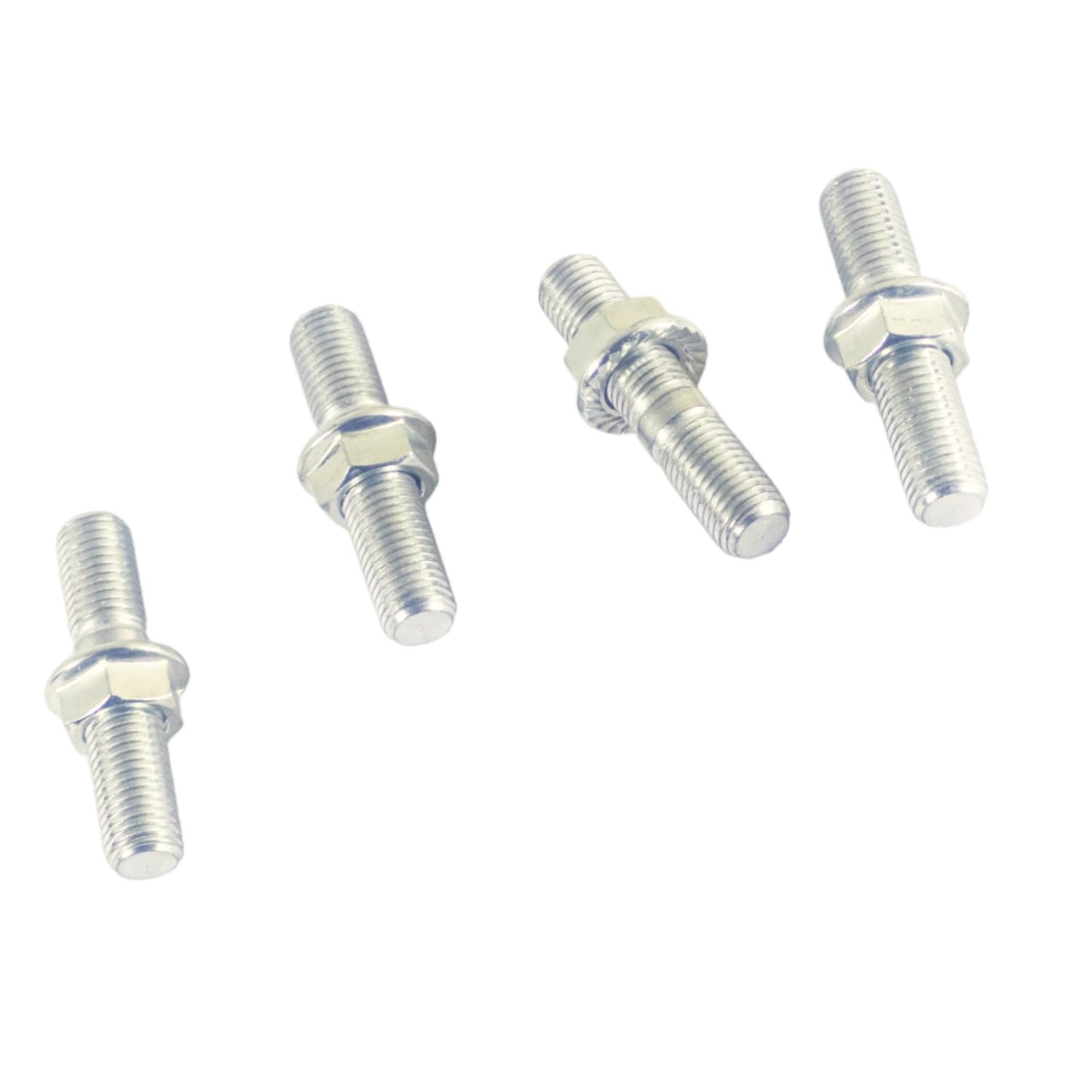 M10-1.25x48mm Exhaust Manifold Flange Studs Nuts Kit Compatible with ...
