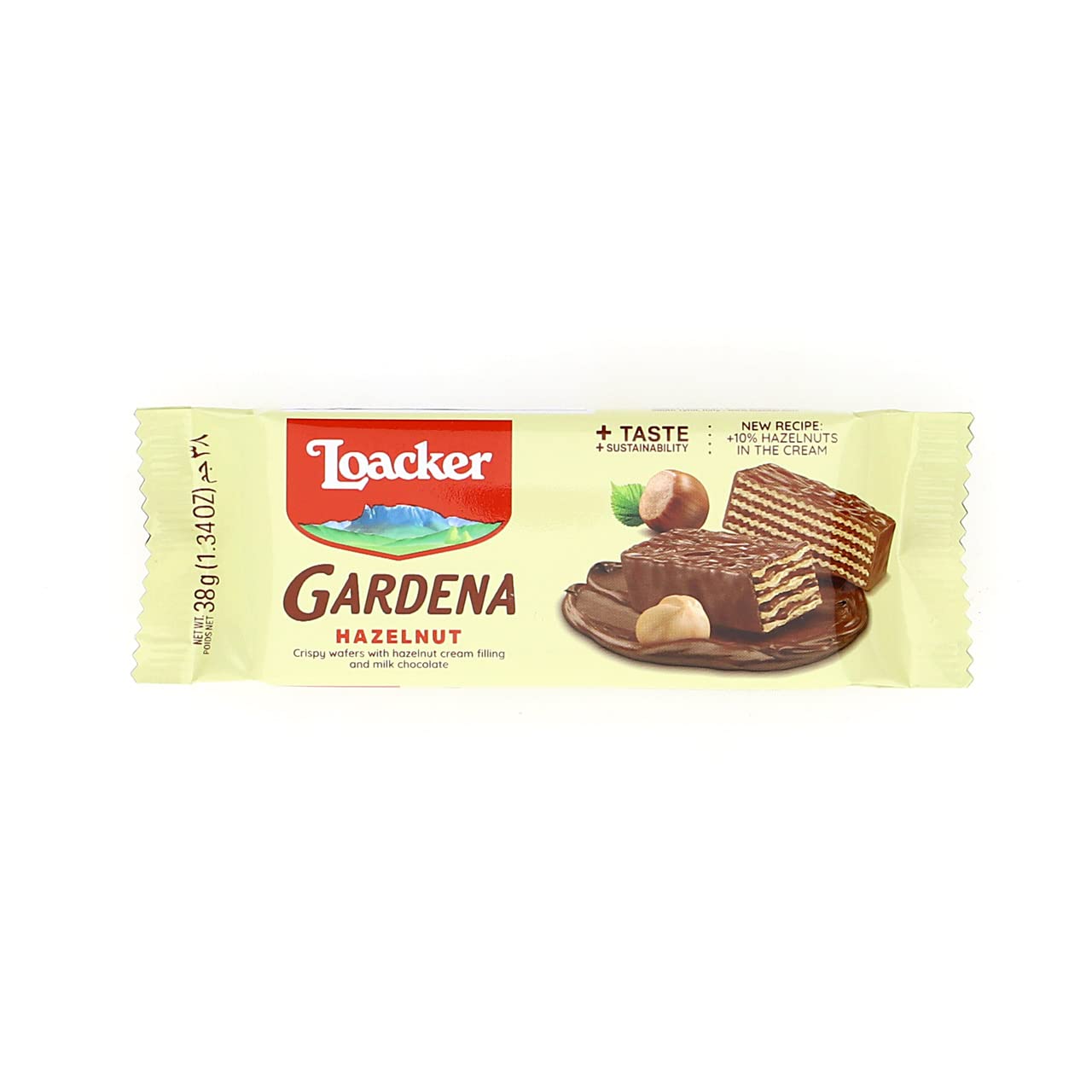 Mua Loacker Gardena Hazelnut - Premium Milk Chocolate Covered Crispy ...