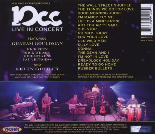 Disco de 10cc: «Live in Concert»