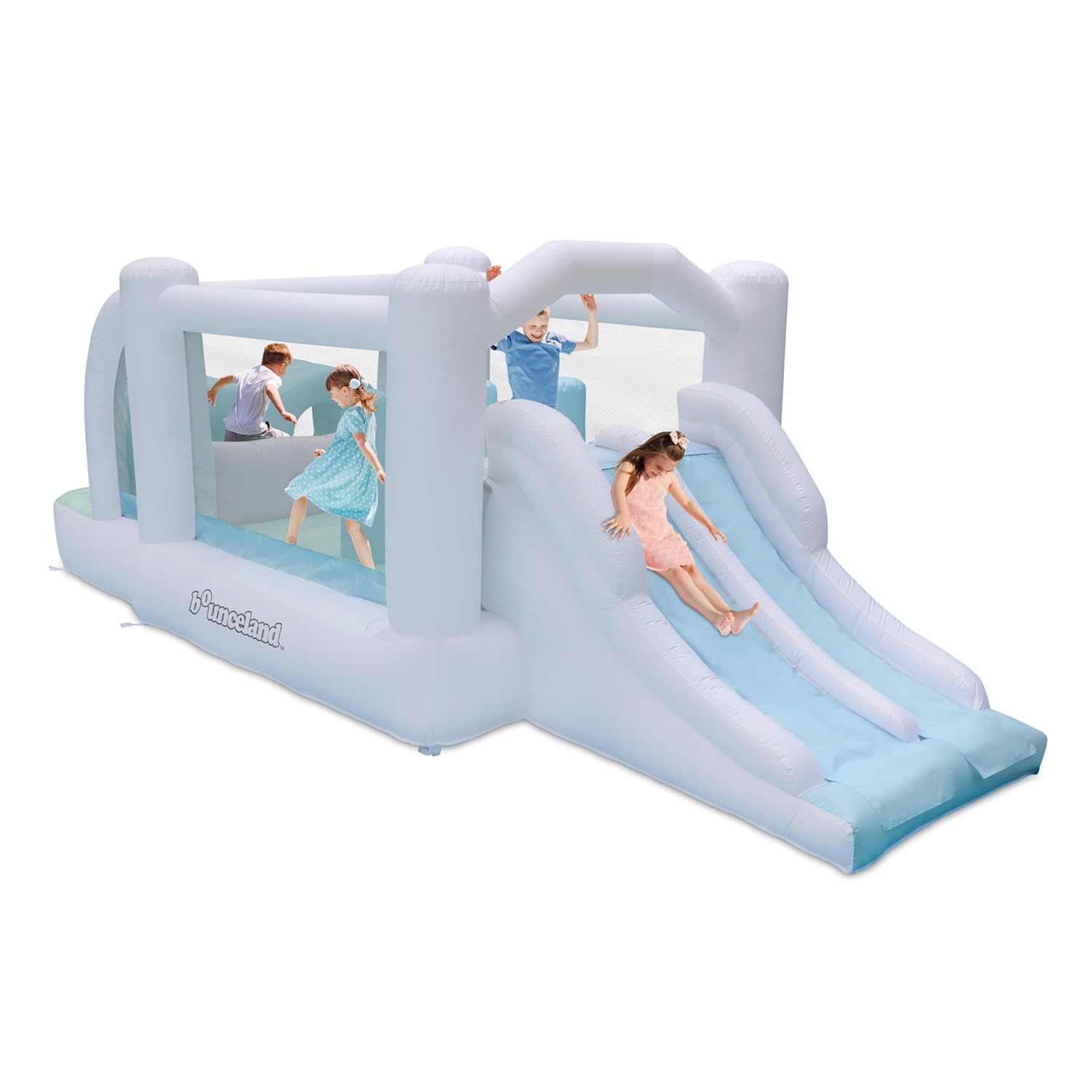 Bounceland Obstacle Dream Bouncer Combo Slides,18.5 ft x 8.5 ft x 6 ft ...