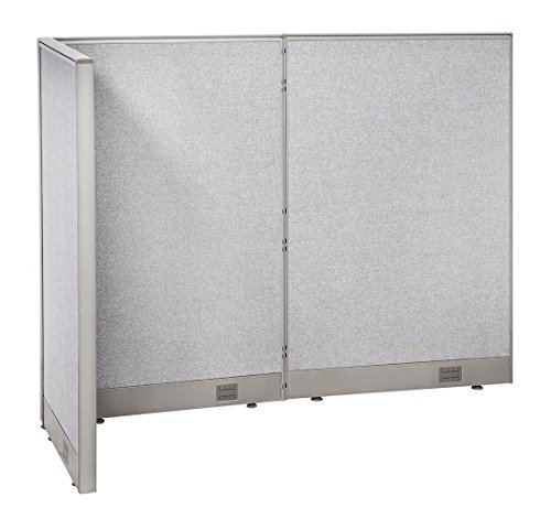 Buy GOF Freestanding L Shaped Office Partition, Large Fabric Room ...