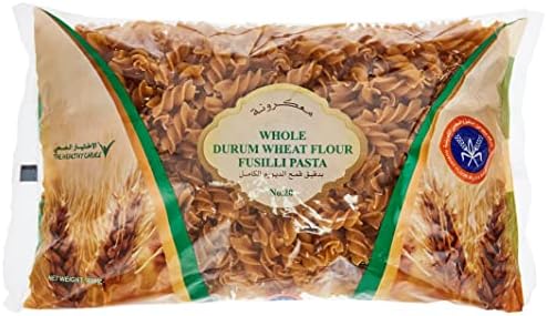 Kuwait Flour Whole Durum Wheat Fusilli Pasta No.20, 400 gm price in UAE ...