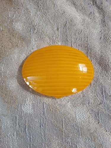 FLEETWOOD RV REPLACEMENT PORCH LIGHT LENS (Amber/Oval) 2-Pack in Kuwait ...
