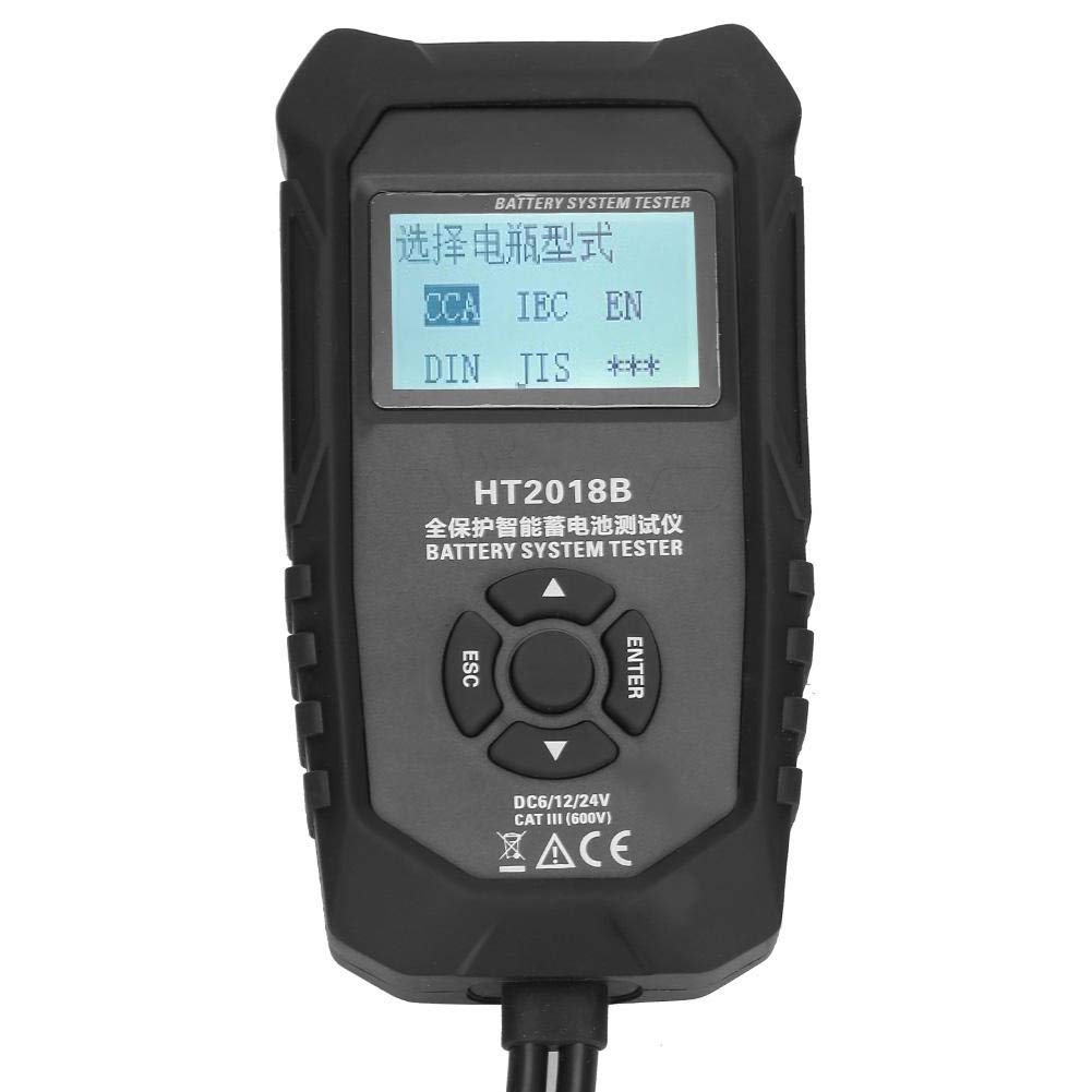 Battery Tester, Hantek HT2018B Car Digital Battery Tester Analyzer 6V ...