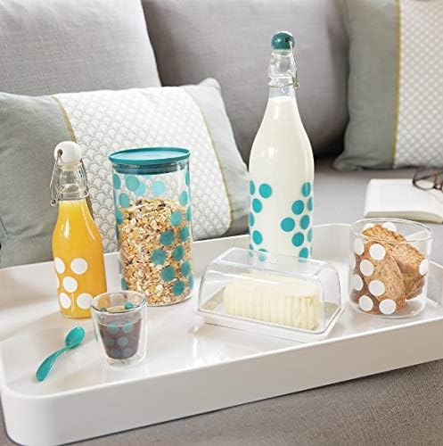 Zak Designs Gallery Tray, 43 x 29 cm, White – BigaMart