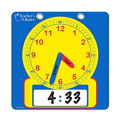 Teachers Choice Writable Dry Erase Learning Clock Large 12 teachers-choice-writable-dry-erase-learning-clock-large-12
