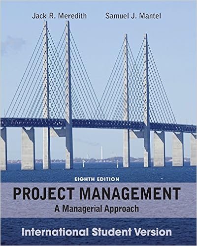 Solution Manual for Project Management: A Managerial Approach 8th Edition (International Student ...