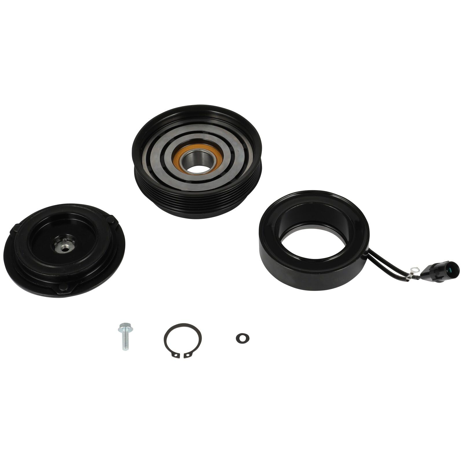 ECCPP A/C Compressor Clutch 2001-2006 Fit for Hyundai Santa Fe 2.7L AC ...