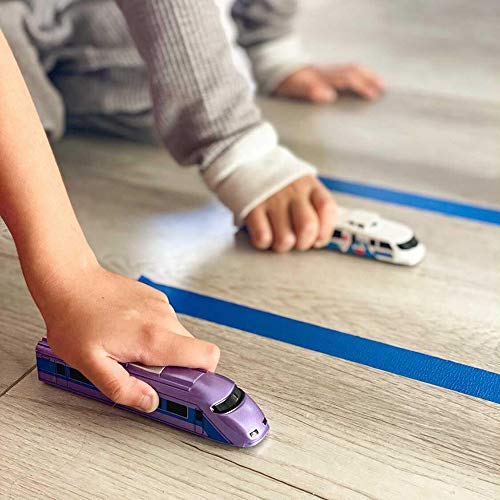 CORPER TOYS Bullet Train Pull Back Toy High Speed City Train Modern ...