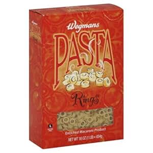 Amazon.com : Wgmns Pasta, Rings, 16 Oz ( Pak of 4 ) : Italian Pasta ...