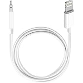 Amazon.com: [Apple MFi Certified] iPhone AUX Cord for Car Stereo, 3.3ft ...