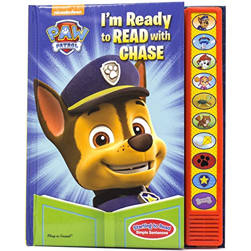 Paw Patrol - I'm Ready To Read with Chase Sound Book - Play-a-Sound ...