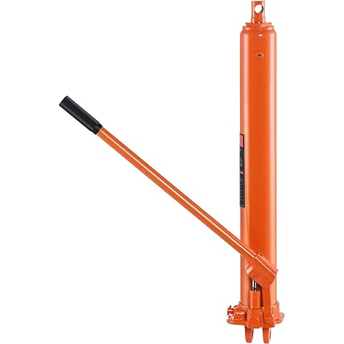 VEVOR Hydraulic Long Ram Jack, 8 Ton Engine Hoist Cylinder with Single ...
