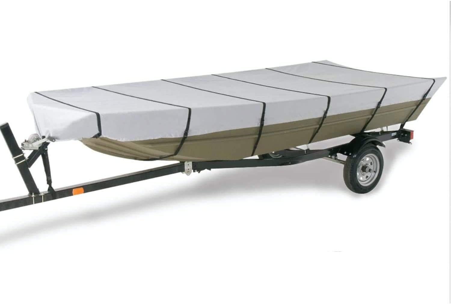 Amazon GOODSMANN Marine Grade Heavy Duty 300D Jon Boat Covers