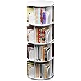 Amazon.com: 4 Tier 360° Rotating Stackable Shelves Bookshelf Organizer ...