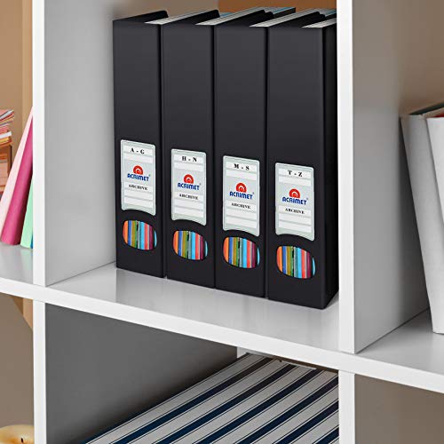 Acrimet Magazine File Holder, Durable Rack, Space-Saving Organizer ...
