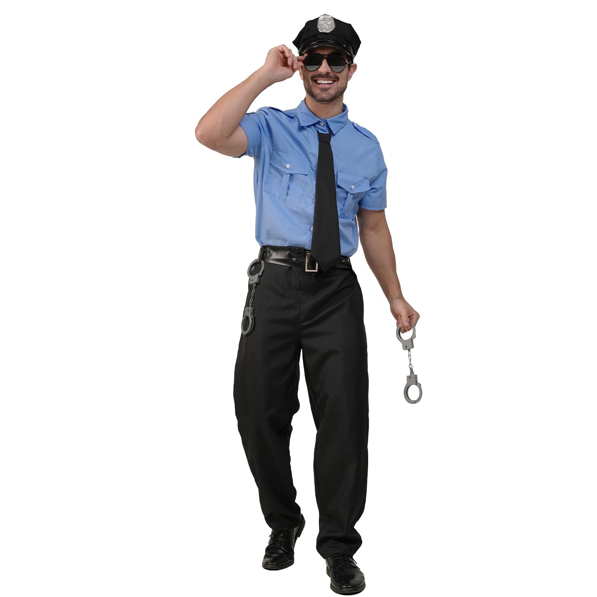 KalcyKizz Adult Police Uniform Costume for men ?Lake Blue? for sale ...